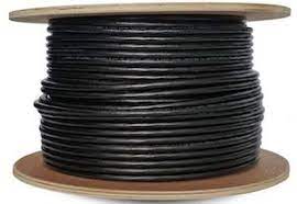 Cable – CAT6E Outdoor UV Protected UTP BC 500m – Black - DIY Protect