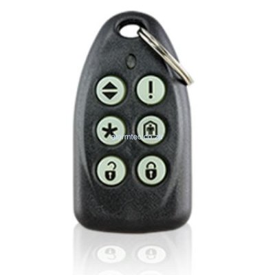 Sherlo 6 Button Glow-in-Dark Keyring Remote Code Hopping 433MHz - DIY Protect
