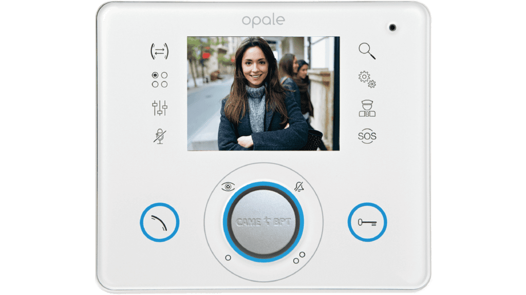 BPT - OPALE 3.5" Col Video Intercom Kit - Diy Protect