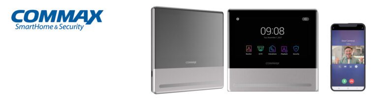 COMMAX 7" Neo Silver Video Intercom Kit - Diy Protect